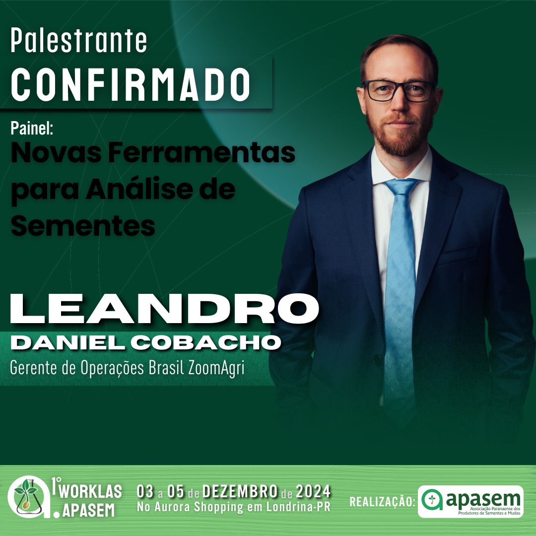 Leandro Daniel Cobacho é palestrante confirmado para o 1º WORKLAS APASEM - Apasem