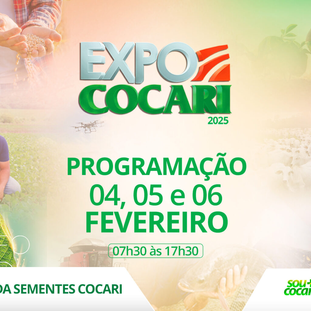 Expo Cocari: estande da Sementes Cocari apresenta cultivares e ...
